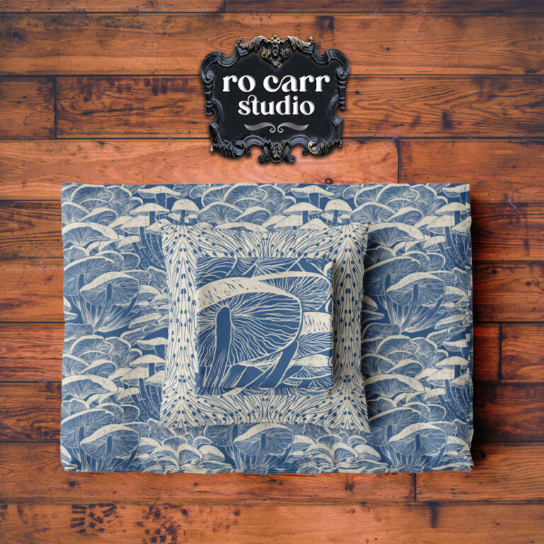 Moonglow Mushrooms - Ro Carr Studio